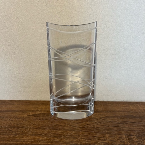 Nambe | Accents | Nambe Crystal Glass Oval Karim Rashid Motis Modern ...